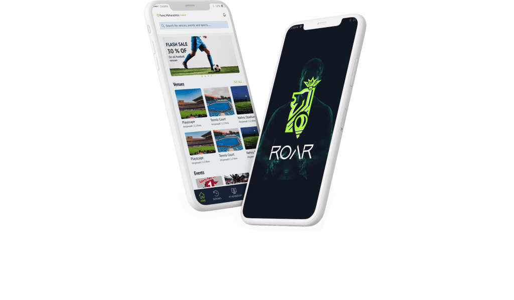 Roar | Online Sports Booking Management App